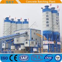 China 2x55KW HZS180 Ready Mixed Concrete Batching Plant for sale