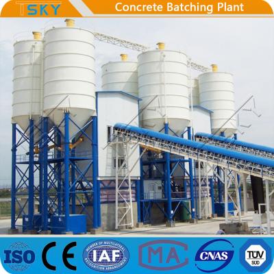 China FDA HLS240 High Efficiency 4.0m Tower Batching Plant for sale