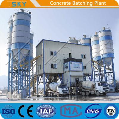 China High Capacity HZS240 Automatic Concrete Batching Plant for sale