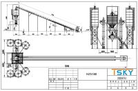 China Full Automatic PLD4800 Stationary Batching Plant for sale