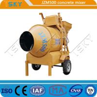 China Construction Sites JZM 500 20m3/H Industrial Concrete Mixer for sale