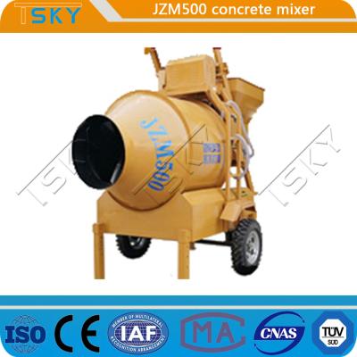 China Construction Sites JZM 500 20m3/H Industrial Concrete Mixer for sale