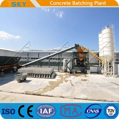 China Civil Construction Precast 180m3 Concrete Batch Mix Plant for sale