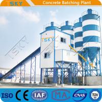 China Modular Stationary HZS120 Concrete Batching Equipment for sale