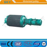 China Steel Rubber Motorized Head Drive JIS Conveyor Drum Pulley for sale