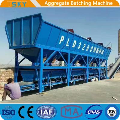 China SGS Easy Cleaning PLD3200 160m3/h Aggregate Batcher for sale
