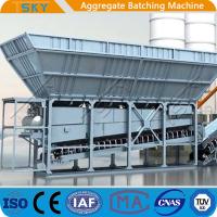 China Concrete Cement Gravel Sand PLD800 Aggregate Storage Bins for sale