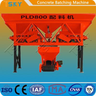 China Hopper Type High Capacity PLD600 Aggregate Batcher for sale