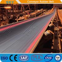 China EP160/2 Polyester Cotton Canvas Textile Fabric Rubber Conveyor Belt for sale