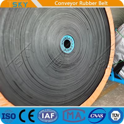China EP315/3 Cotton Canvas Rubber Conveyor Belt For Bulk Material Conveying for sale