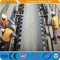 China EP600/4 High Tensile Strength Good Quality Durable Black Rubber Conveyor Belt for sale