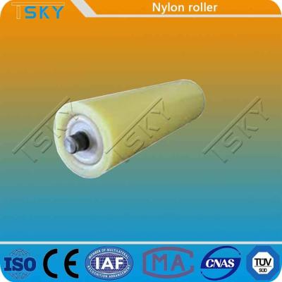 China Quarry Industry Nylon Antistatic Conveyor Idler Roller for sale