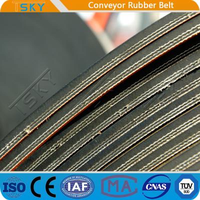 China EP1000 DIN22103 Standard High Tensile Strength Durable Rubber Conveyor Belt for sale