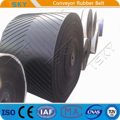 China EP1200 DIN22103 Standard High Tensile Strength Durable Rubber Conveyor Belt for sale