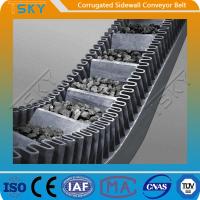 China B1400 Corrugated Sidewall Rubber Conveyor Belt for sale