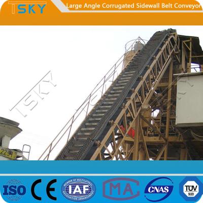 China Small Land Occupation B400 400mm Rubber Belt Conveyor for sale