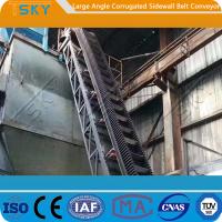 China B650 High Angle Belt Conveyor for sale
