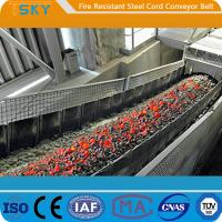 China 7.5mm Steel Cord ST/S2800 Fire Retardant Conveyor Belt for sale