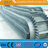 China B800 Corrugated Sidewall Rubber Conveyor Belt for sale