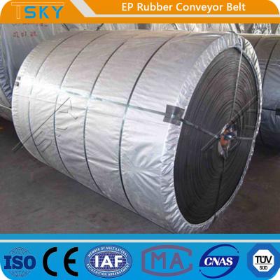 China Moist Environment Transporting EP250 Conveyor Rubber Belt for sale