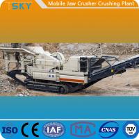 China TS938E69 Mobile 150tph Jaw Stone Crusher Machine for sale