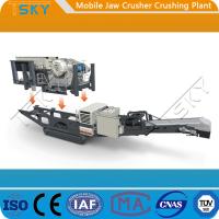 China TS1142E710 80tph Mobile Jaw Crusher Plant for sale