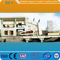 China Strong Adaptability PF1214 180tph Mobile Impact Crusher for sale