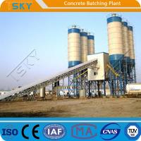 China Discharging Quickly HZS90 90m³/H Concrete Batching Systems for sale