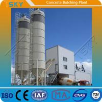 China Belt Conveyor Feeding HZS180 Concrete Batching Equipment for sale