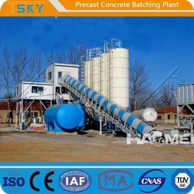 China BP2000B Belt Conveyor 75KW 40m³/h Precast Batch Plant for sale