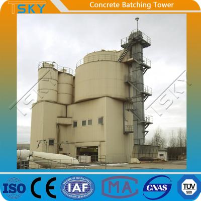 China BP1000S Skip Hoist Feeding 20m³/h Precast Batch Plant for sale