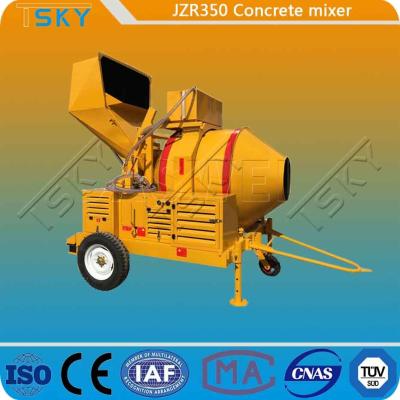 China Water Cooling JZR 350 Diesel Electric Concrete Mixer for sale