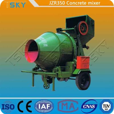 China Hydraulic Tipping Type JZR350 Diesel Engine Concrete Mixer for sale
