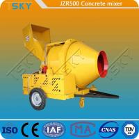 China Hydraulic Tipping Type JZR500 Diesel Engine Concrete Mixer for sale