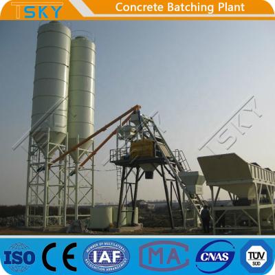 China ECO Friendly 180m3/h HZS180 Stationary Batching Plant for sale