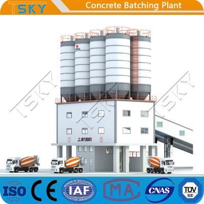 China Fully Automatic Compact Tower 240m3 Concrete Mixing Plant for sale
