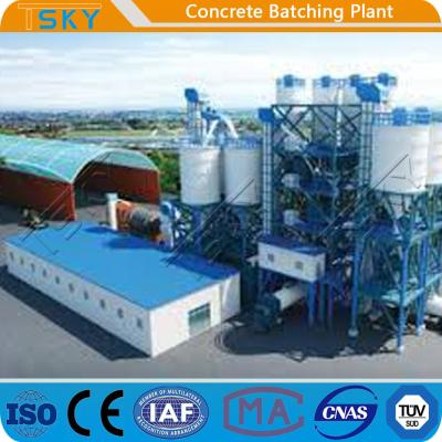 China Compact Small Size 180m3/H HLS180 Precast Batch Plant for sale