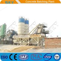 China Discharging Quickly HZS90 90m³/H Concrete Batching Systems for sale