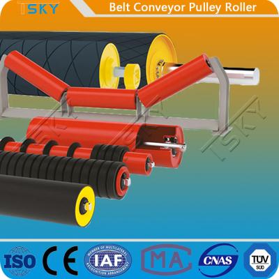 China Motorized Rubber Lagging Head Driving Conveyor Drum Pulley Roller for sale