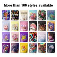 China Manufacturers Brand Logo Popcorn Gummy 3.5 7 g Storage PE Sealed Waterproof Mylar Pouch for sale