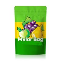 China BSCI Factory Custom Printed Mylar Bags Multiple Colors Ziplock Bag Laminated Stand up Pouch for Chewing Gum for sale