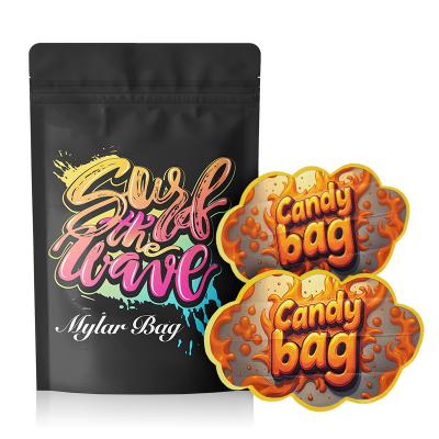 China Customizable Colour Plain Stand up Pouches Multiple Colors Graffiti Patterns Durable Custom Printed Mylar Bags for sale