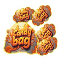 China Best Selling Manufacturer Direct Sale Irregular Shape Sealable Plastic Packaging Die Cut Mylar Bags for sale