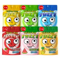 China OEM ODM Factory Wholesale Custom Mylar Bag Many Different Fruit Flavors Gummy Candy 3.5g 7g 14g 28g Stand-Up Pouch for sale