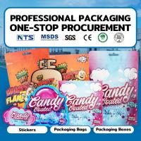 China OEM Factory Resealable Ziplock Custom Printed Candy Packaging Die Cut 3.5G Stand up Pouches Free Safe Pouch Food 3.5 Mylar Bags for sale