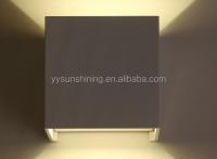 China 500lm Iron Aluminum 2 Face Glowing 2*3w/2*6w LED Wall Lamp Ideal for Indoor and Outdoor for sale