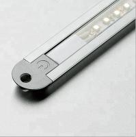 China Color Rendering Index Ra 80 Light Gray Aluminum LED Recessed Strip Light with Touch Switch for sale