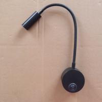 China Convenient USB Charging Port Flexible LED Wall Reading Light for Hotel Guests for sale
