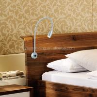 China 25000 Hours Working Time Flexible Wall Mount Light for Hotel Bedside Headboard Reading for sale