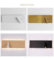 China Corridor Stair LED Wall Bracket Light with Backlight and Spotlight Tube for sale